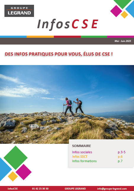 Infos CSE du Groupe LEGRAND - Mai/Juin 2023 - FECFO